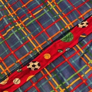 Artisan | Bedding | Huge Artisan Sports Quilt Soccer Football Baseball ...